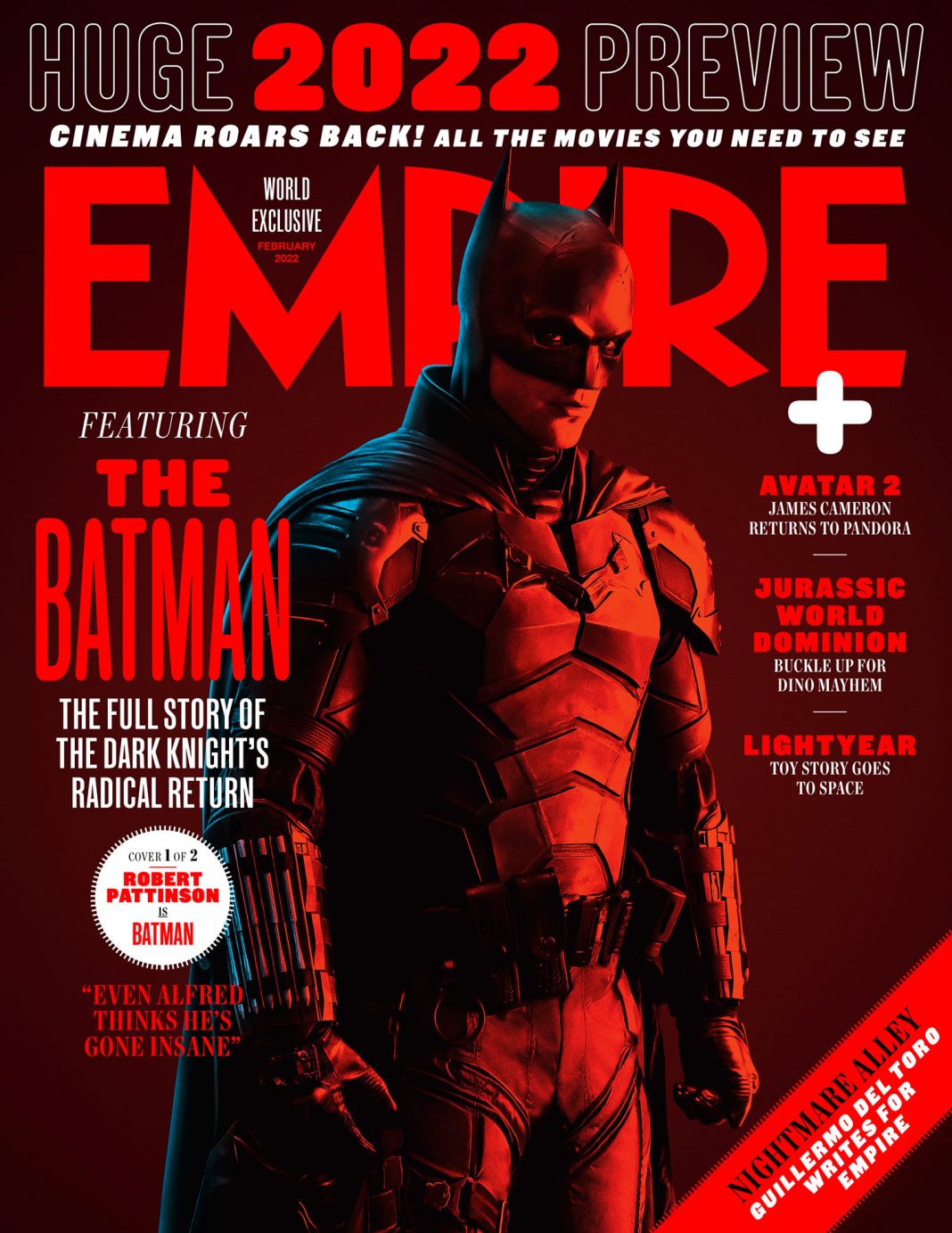 EMPIRE Drops 3 THE BATMAN Magazine Covers - BATMAN ON FILM